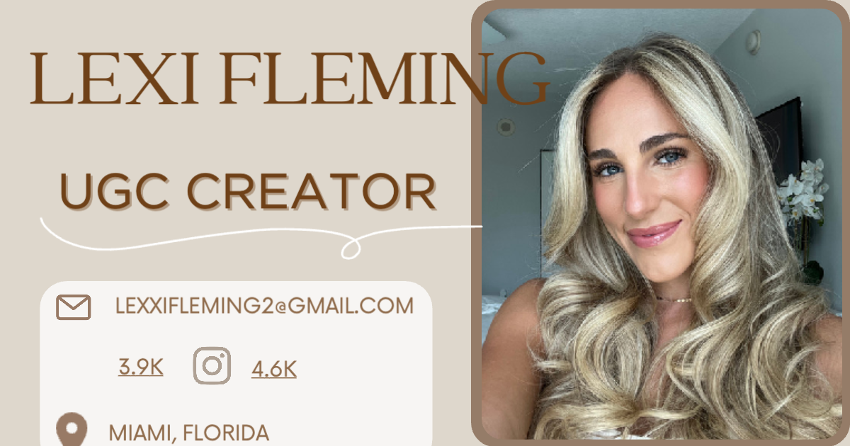 UGC Lexi Fleming Portfolio